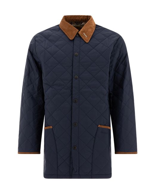 Barbour Rhomboidal Jacket in Blue for Men | Lyst