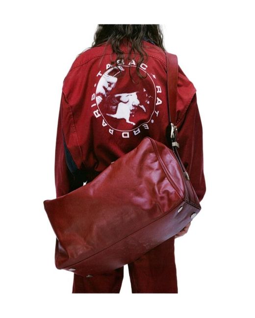 Enfants Riches Deprimes Tabac Rat Track Jacket in Red for Men | Lyst