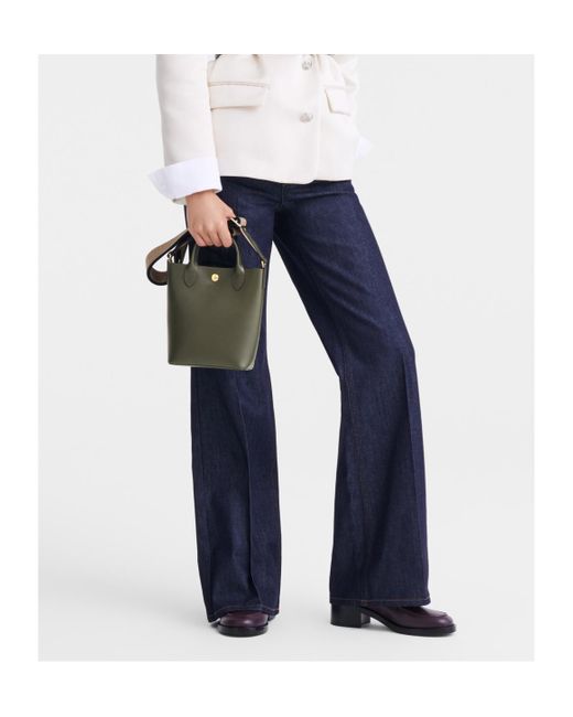 Longchamp Extra Small Épure Tote Bag in Green | Lyst