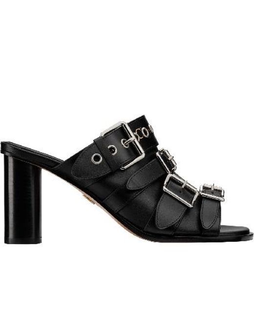 Dior Punk Heeled Slide in Black | Lyst