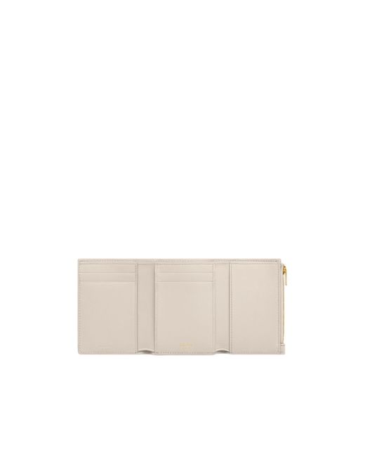 Celine Fine Strap Wallet Nino in White | Lyst Celine Fine Strap Wallet Nino in White | Lyst