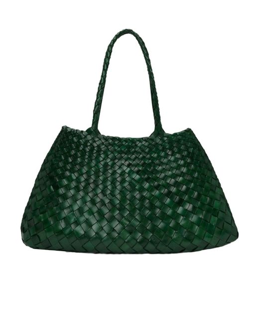Dragon Diffusion Weaving Tote Bag in Green | Lyst