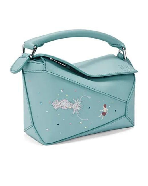 Loewe Squid Mini Puzzle Bag in Blue | Lyst