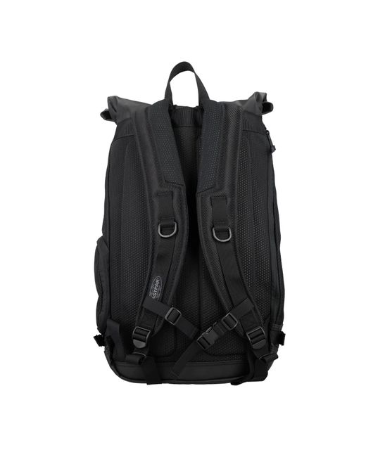 Eastpak Roll-Top Open Backpack in Black for Men | Lyst