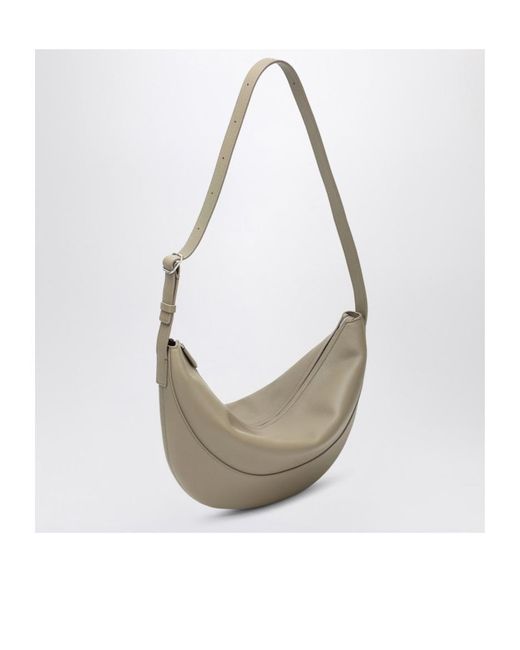 The Row Jouve Zipped Shoulder Bag in Gray | Lyst