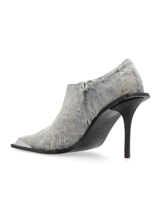 DIESEL Stiletto Heels in White | Lyst