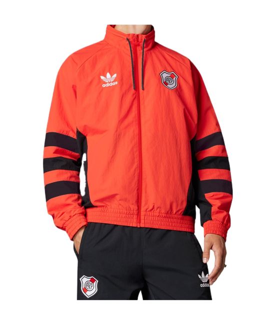 adidas Originals Rp Track Jacket in Red for Men | Lyst
