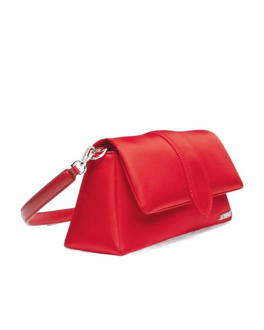 Jacquemus Puffed Flap Bag in Red | Lyst