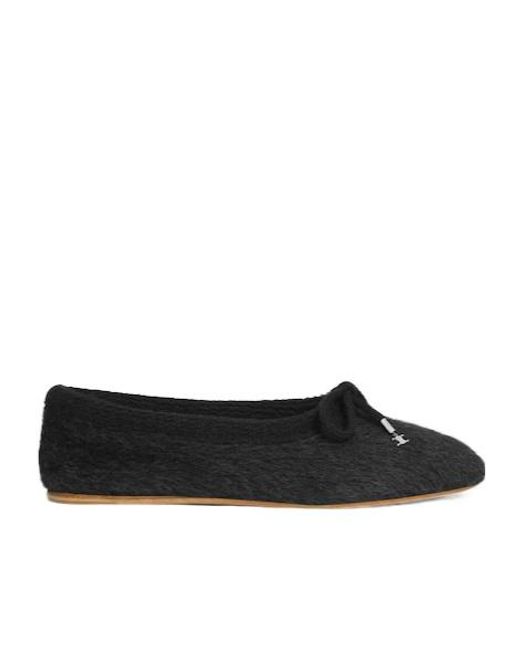 Celine Abby Ballerina in Black | Lyst