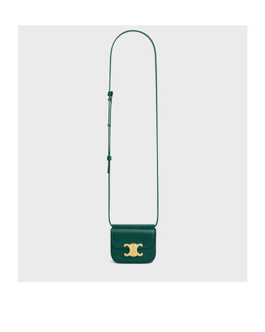 Celine Mini Claude in Green | Lyst