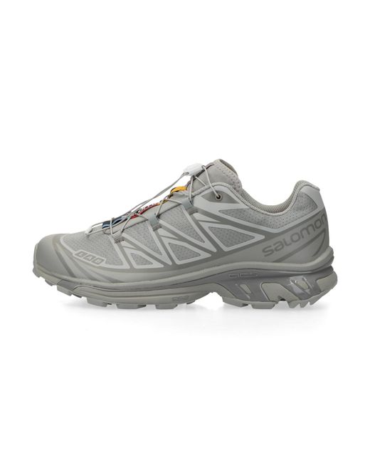 Salomon Lab Xt-6 Panelled Mesh Sneakers in Gray for Men | Lyst