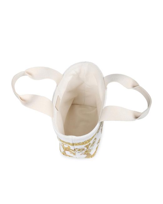 Versace Pattern Handbag in White | Lyst
