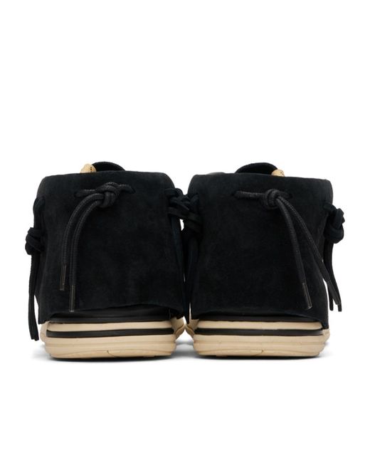 Visvim Lacing Short Boots in Black for Men | Lyst