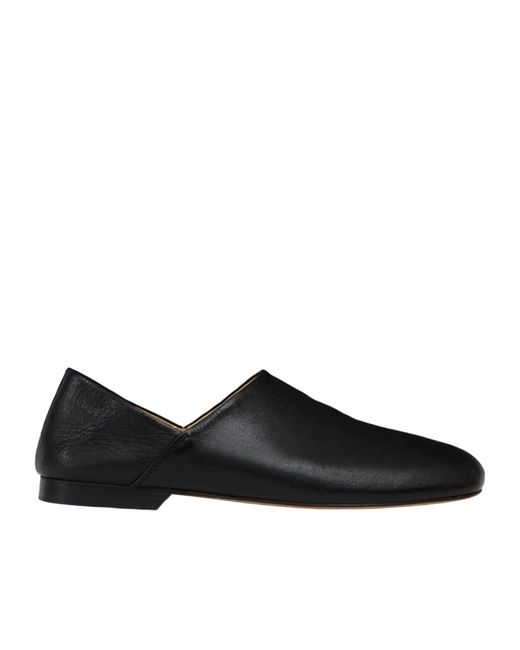Lemaire Pull-On Flat Shoes in Black | Lyst