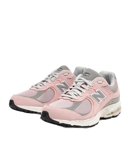 New Balance 2002R Panelled Sneakers in Pink for Men | Lyst