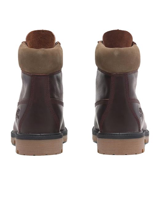 Timberland Logo Short Boots in Brown for Men | Lyst