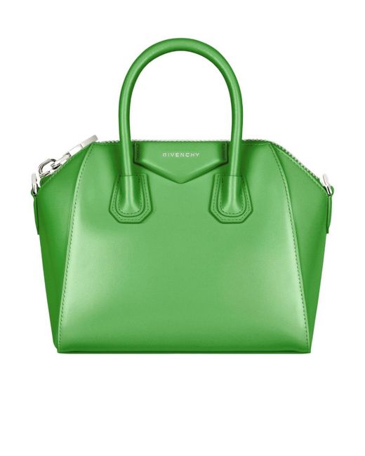 Givenchy Mini Antigona Bag in Green | Lyst