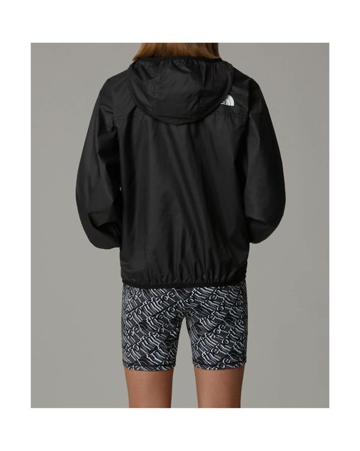 The North Face Girls' Cyclone Wind Jacket in Black | Lyst