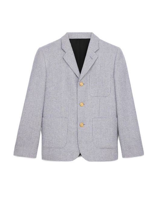 Celine Sorbonne Jacket in Gray | Lyst