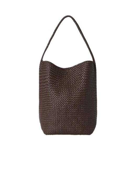 The Row Single-Handle Handbag in Brown | Lyst