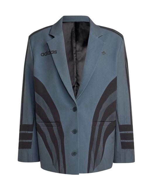 adidas Originals Atlanta Blazer in Blue | Lyst