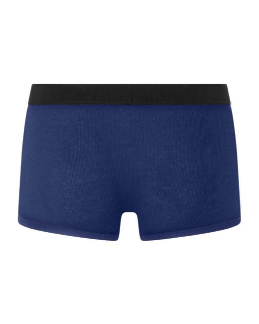 Versace 90's Logo Boxers in Blue for Men | Lyst
