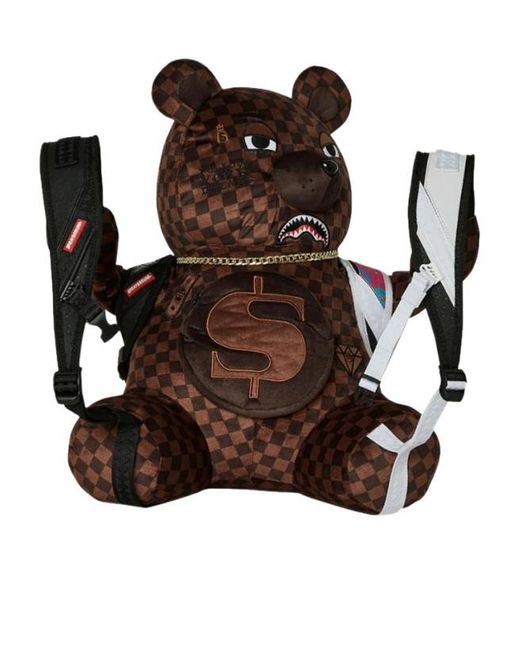 Sprayground Bear Backpack in Brown for Men | Lyst