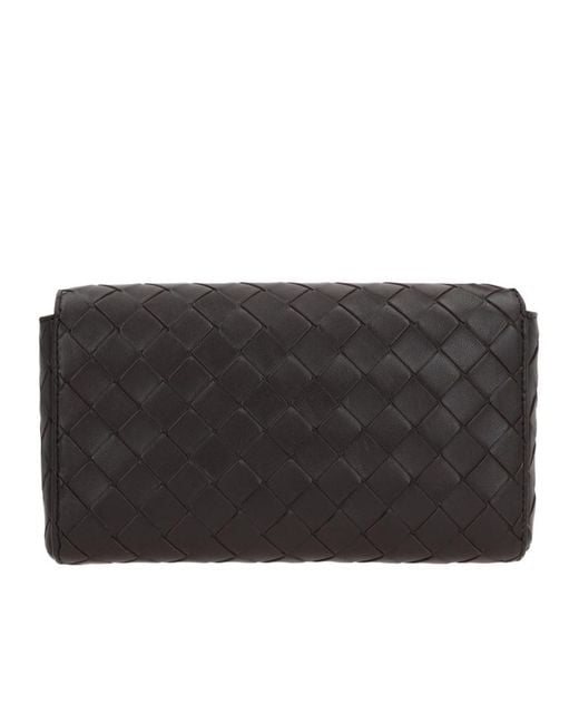 Bottega Veneta Mini Andiamo Bolted Shoulder Bag in Black | Lyst