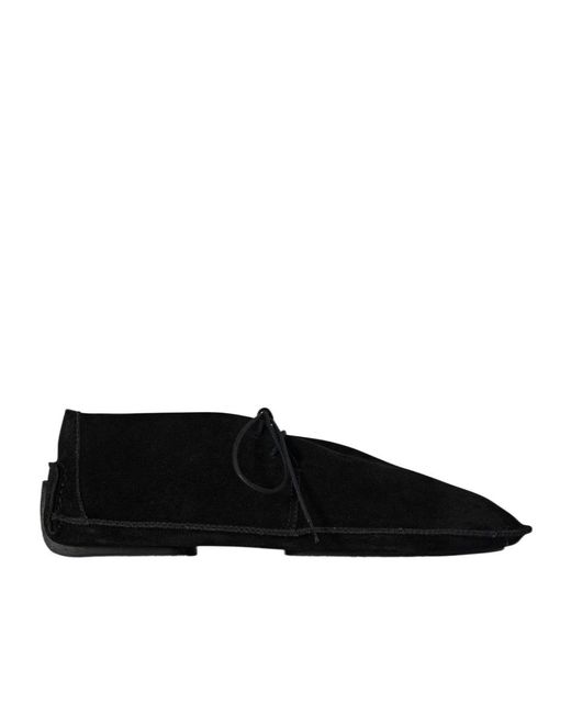 The Row Lacing Casual Shoes in Black for Men | Lyst