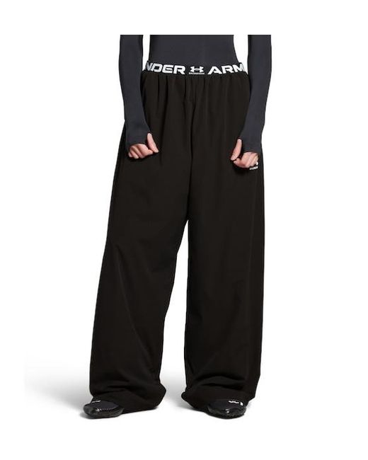 Balenciaga X Under Armour Double-Sided Layered Sweatpants in Black for ...