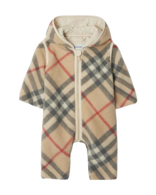 Burberry Check-Pattern Pajamas | Lyst