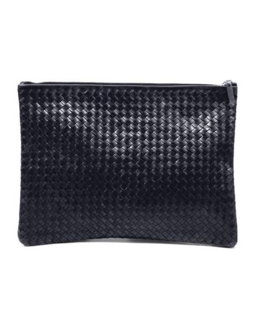 Dragon Diffusion Knitted Clutch in Blue | Lyst