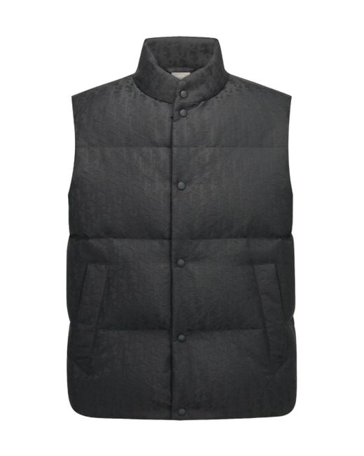 Dior Oblique Vest in Black for Men | Lyst