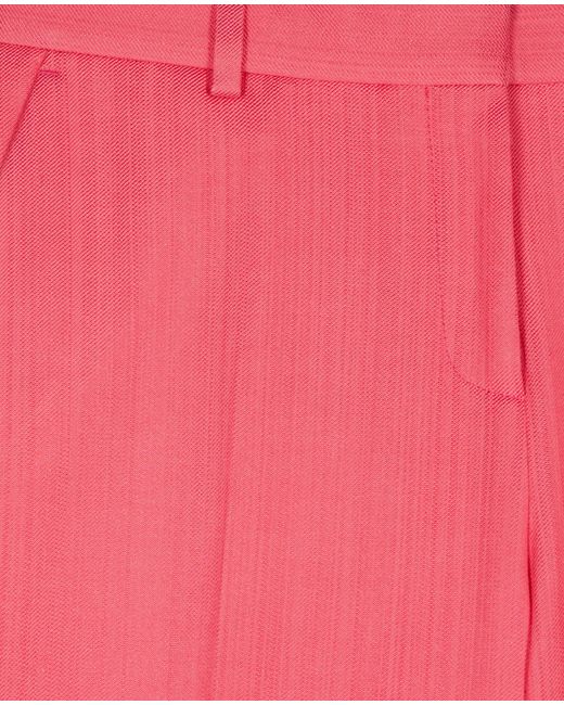 The Kooples Belt-Loop Suit Pants in Pink | Lyst
