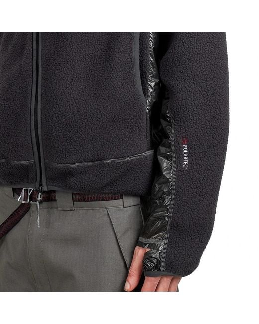 ROA Hooded Zipped Jacket in Black for Men | Lyst