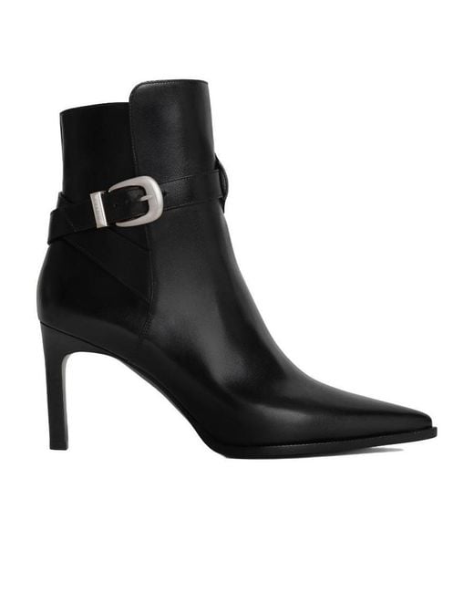 Celine Verneuil Jodphur Boot in Black | Lyst