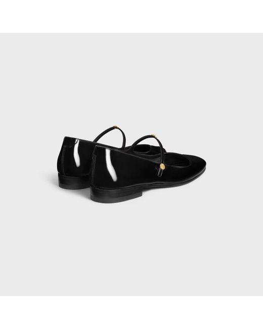 Celine City Ballerina in Black | Lyst