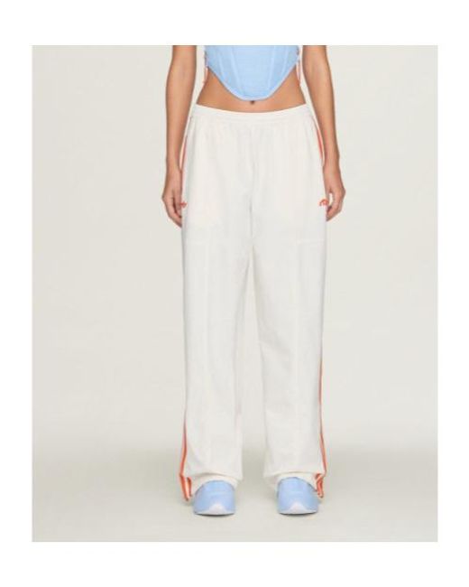 adidas Originals Miaou Track Pant in White | Lyst UK