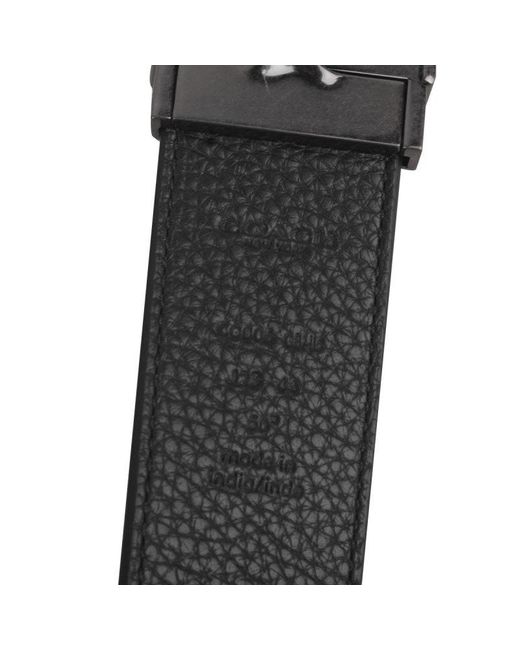 COACH Logo Belt in Gray for Men | Lyst