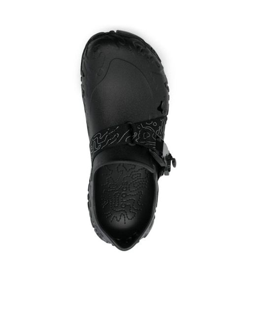 Crocs™ Mtn Logo Slippers in Black for Men | Lyst