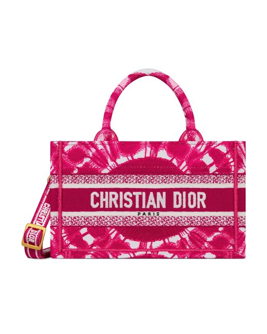 Dior Miss Mini Book Tote in Pink | Lyst