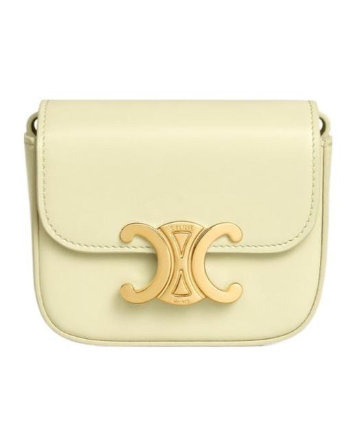 Celine Mini Claude in Natural | Lyst