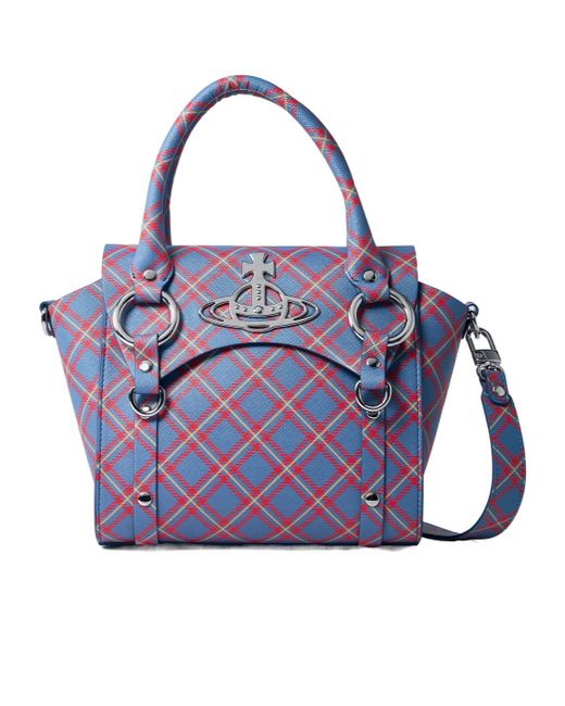 Vivienne Westwood Betty Shoulder Bag in Blue | Lyst
