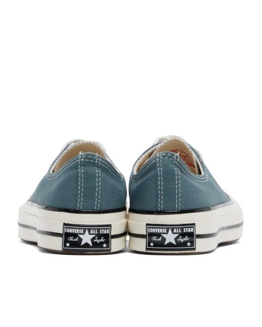 Converse Chuck 70 Logo Low-Cut Sneakers in Blue for Men | Lyst