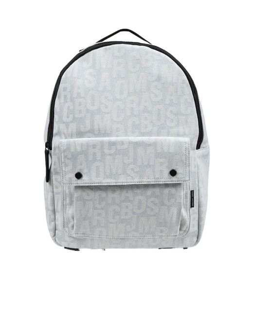 Marc Jacobs Logo Jacquard Backpack in Gray | Lyst