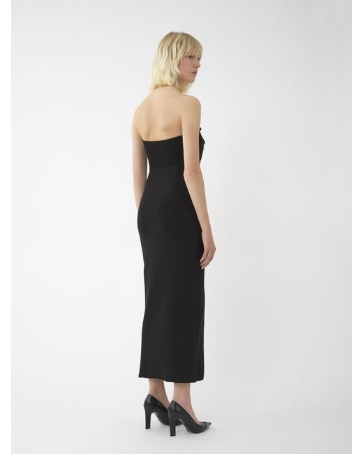 Chloé A Medium-Length Dress With Bare Shoulders in Black | Lyst