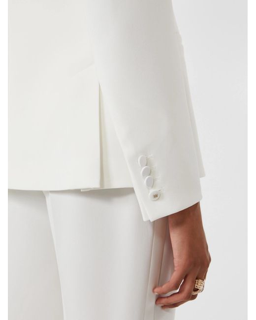 Max Mara Cady Blazer in White | Lyst
