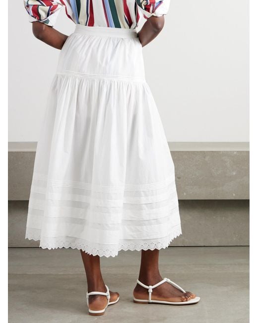 Doen Dôen Sebastiane Skirt in White | Lyst