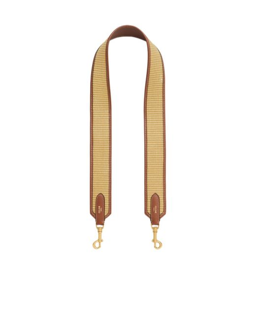 Celine Strap in White | Lyst