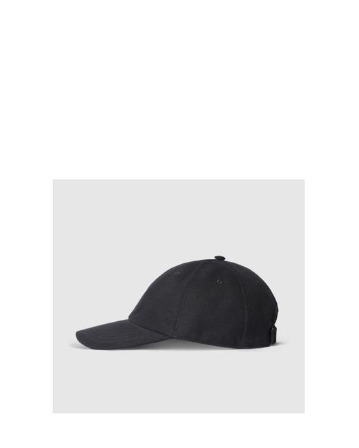 Gucci Logo-Lettering Canvas Cap in Black | Lyst